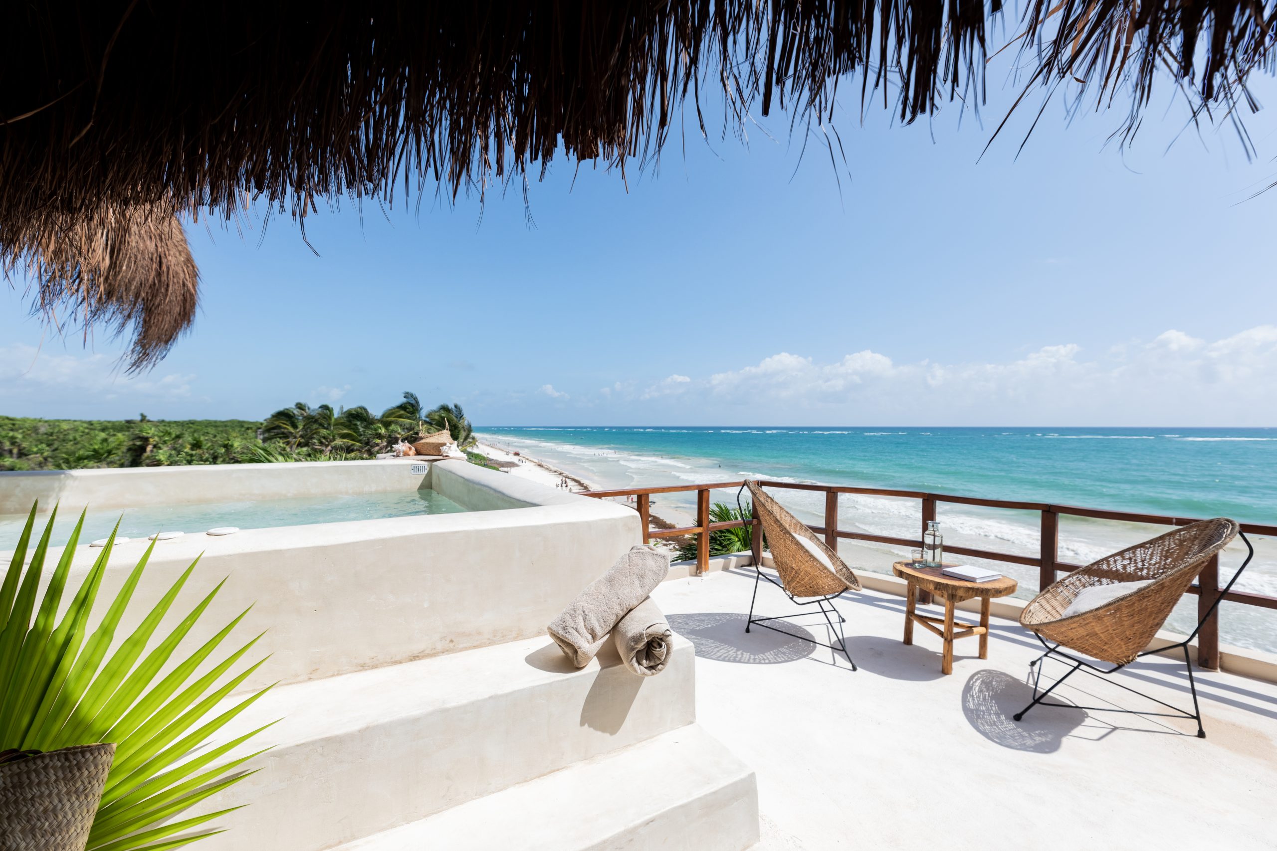 Oceanfront Rooms and Luxury Suites in Tulum at Mezzanine